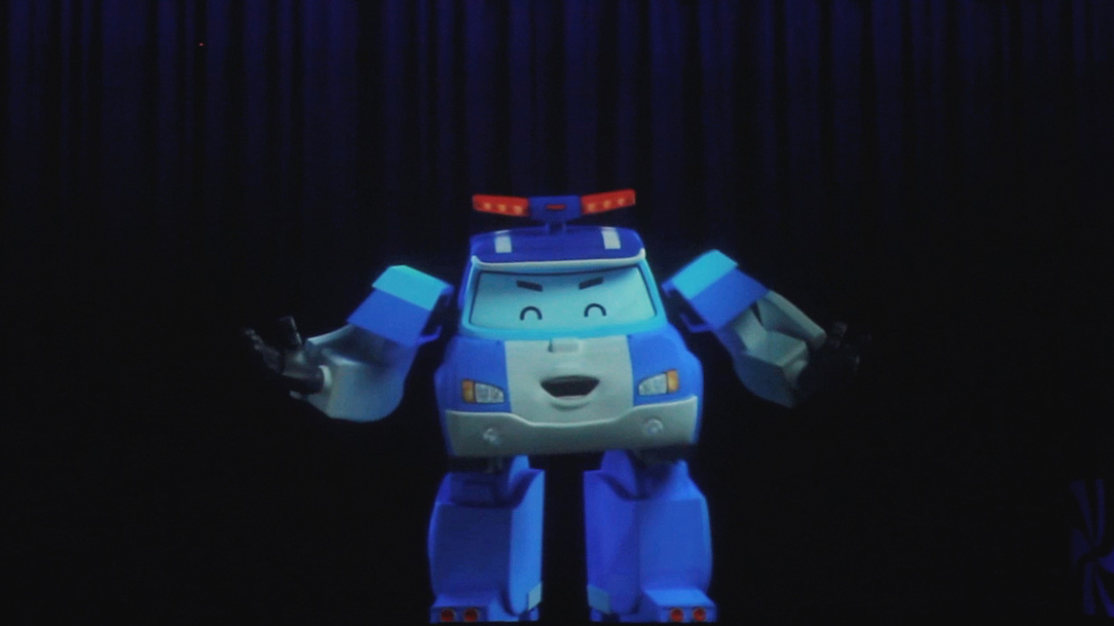 Robocar Poli Hologram Show - The Better Lab
