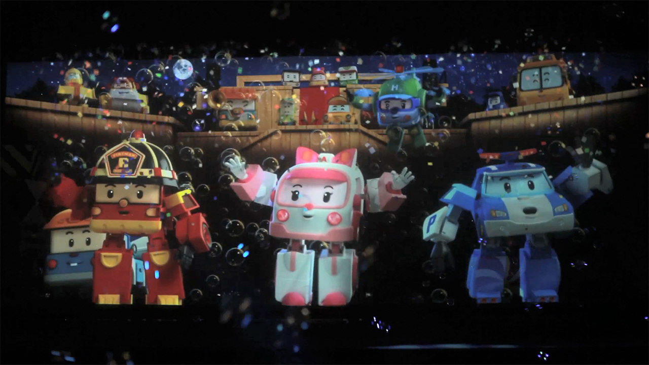 Robocar Poli Hologram Show - The Better Lab