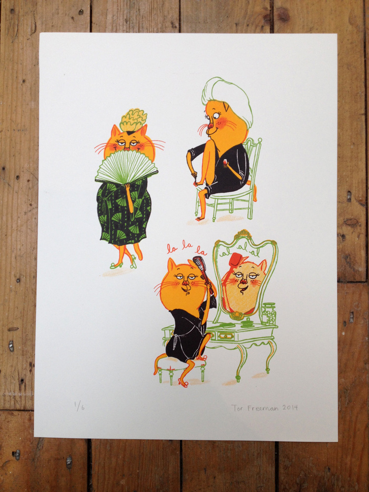 Screen prints - Tor Freeman