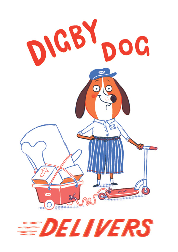 Digby Dog Delivers - Tor Freeman