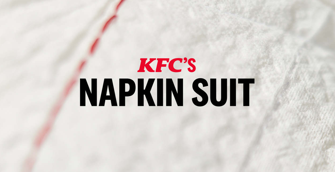 KFC NAPKIN SUIT - luisalburqueque