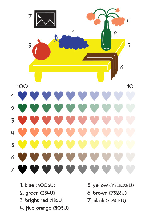 color chip - popurri