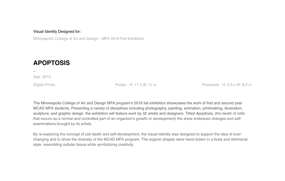 APOPTOSIS - Xiaohan Ma