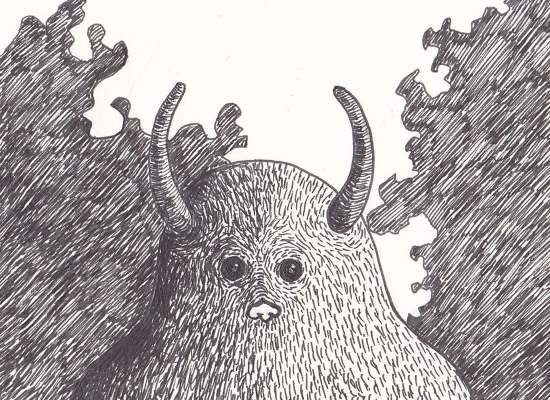 Varsity Newspaper (Monsters) - ae stringer illustration