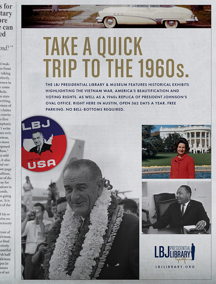 LBJ Presidential Library & Museum - Michael Freberg | Creative Director