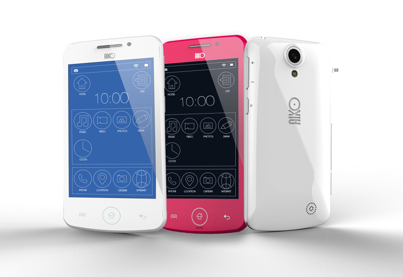 User-Interface and icon design for AIKO® cellular phones via TCCM ...