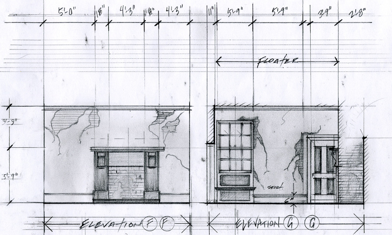 Architectural drawing samples for film... - Mimi Violette