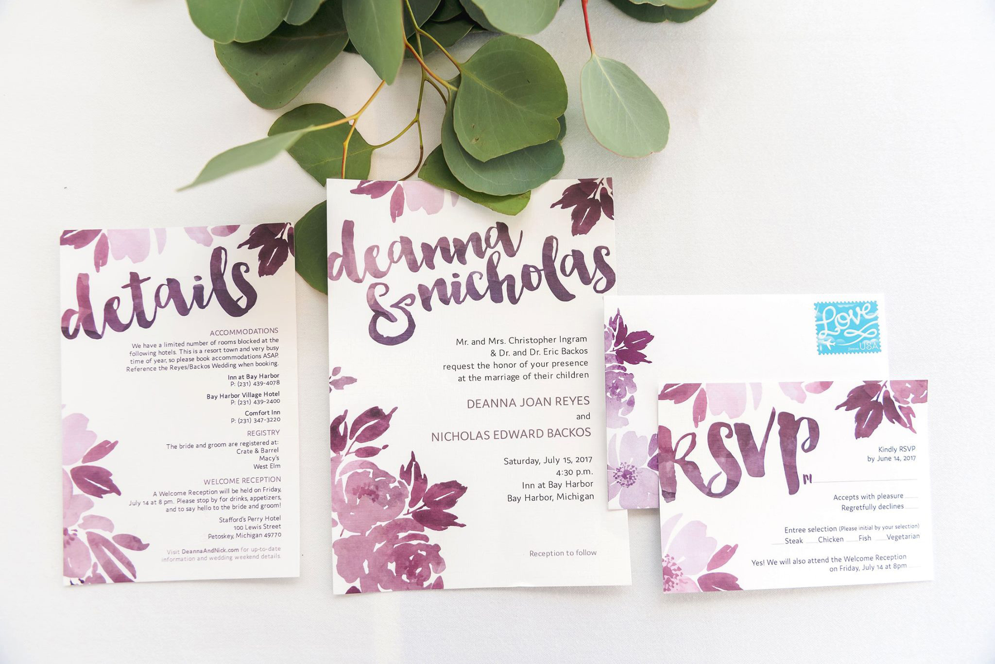 Invitations & Flyers - Sarey Ruden Design