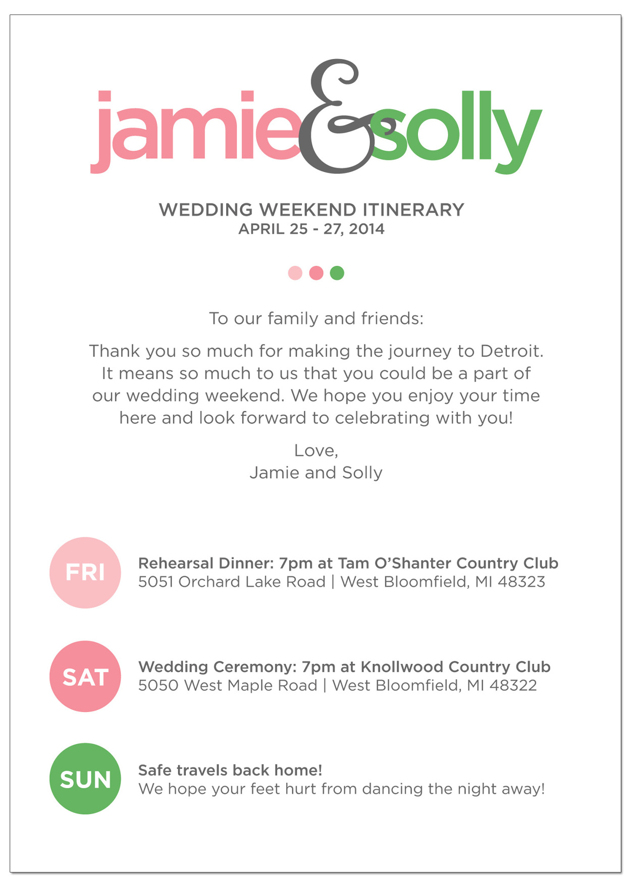 Invitations & Flyers - Sarey Ruden Design