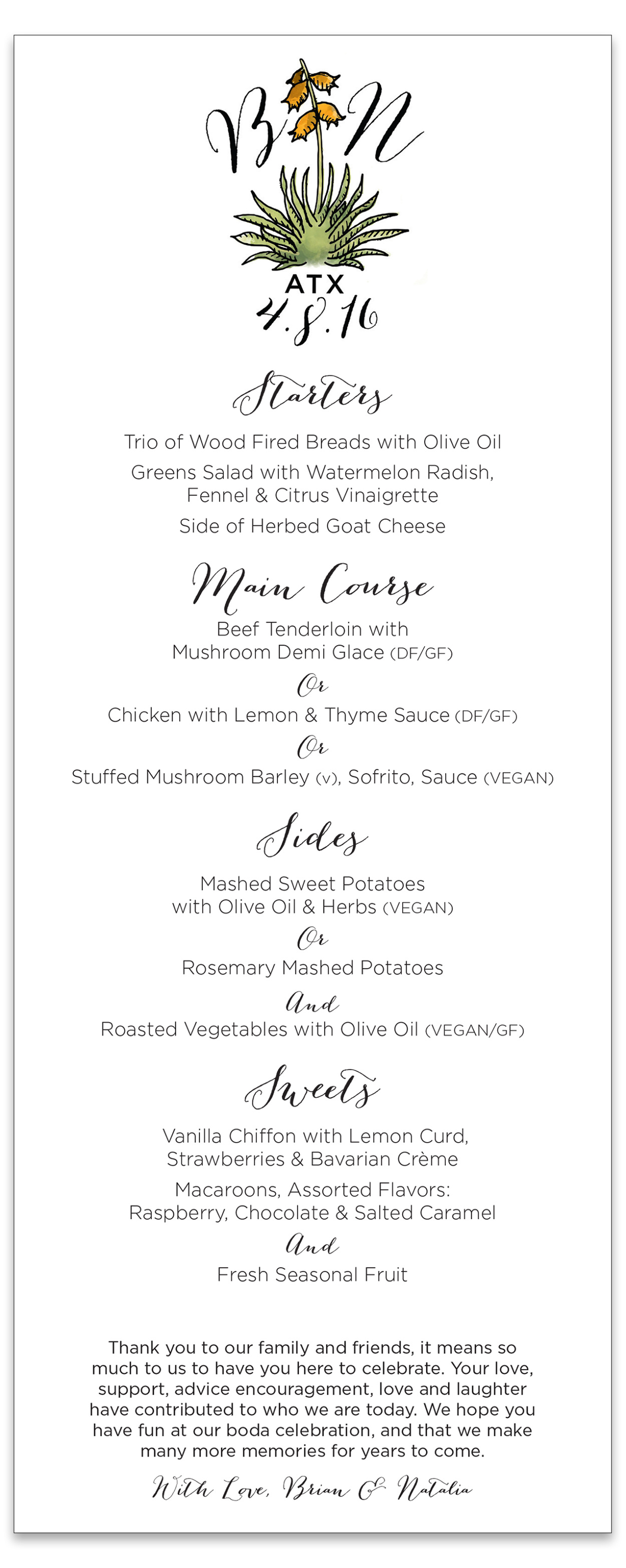 Invitations & Flyers - Sarey Ruden Design