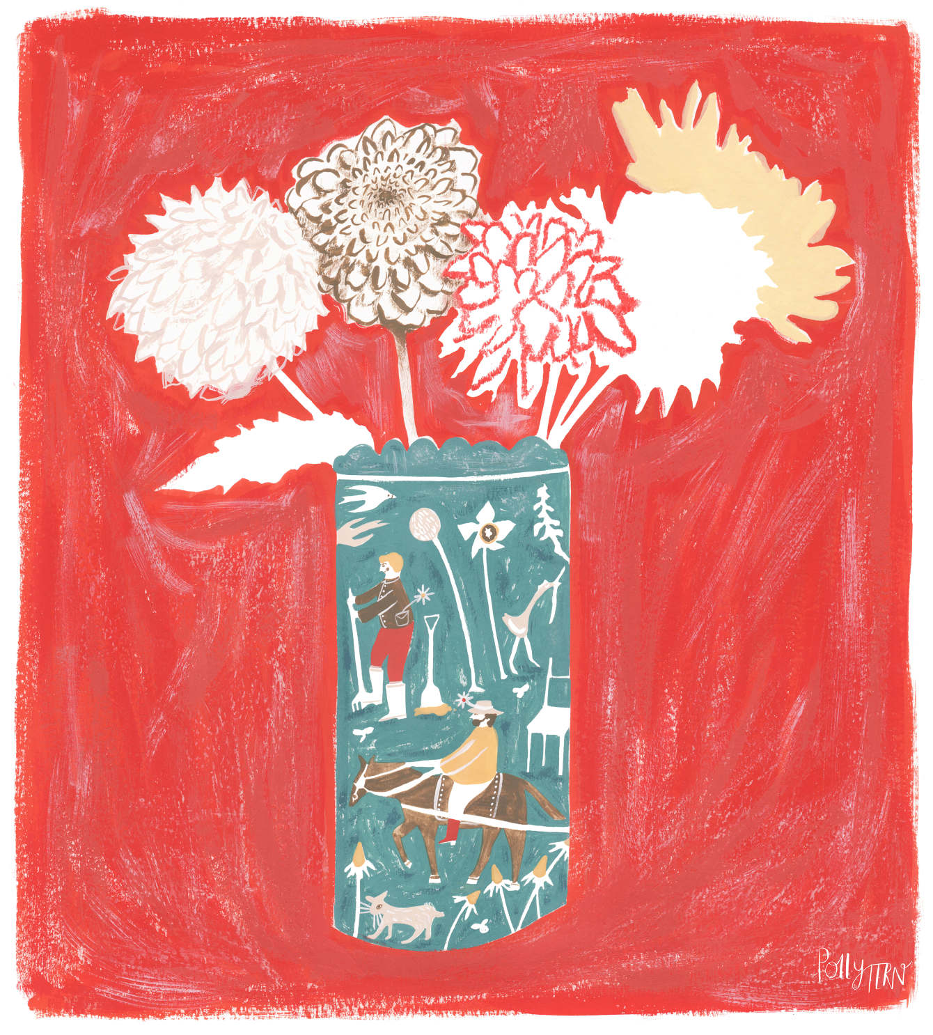 Paintings - Polly Fern