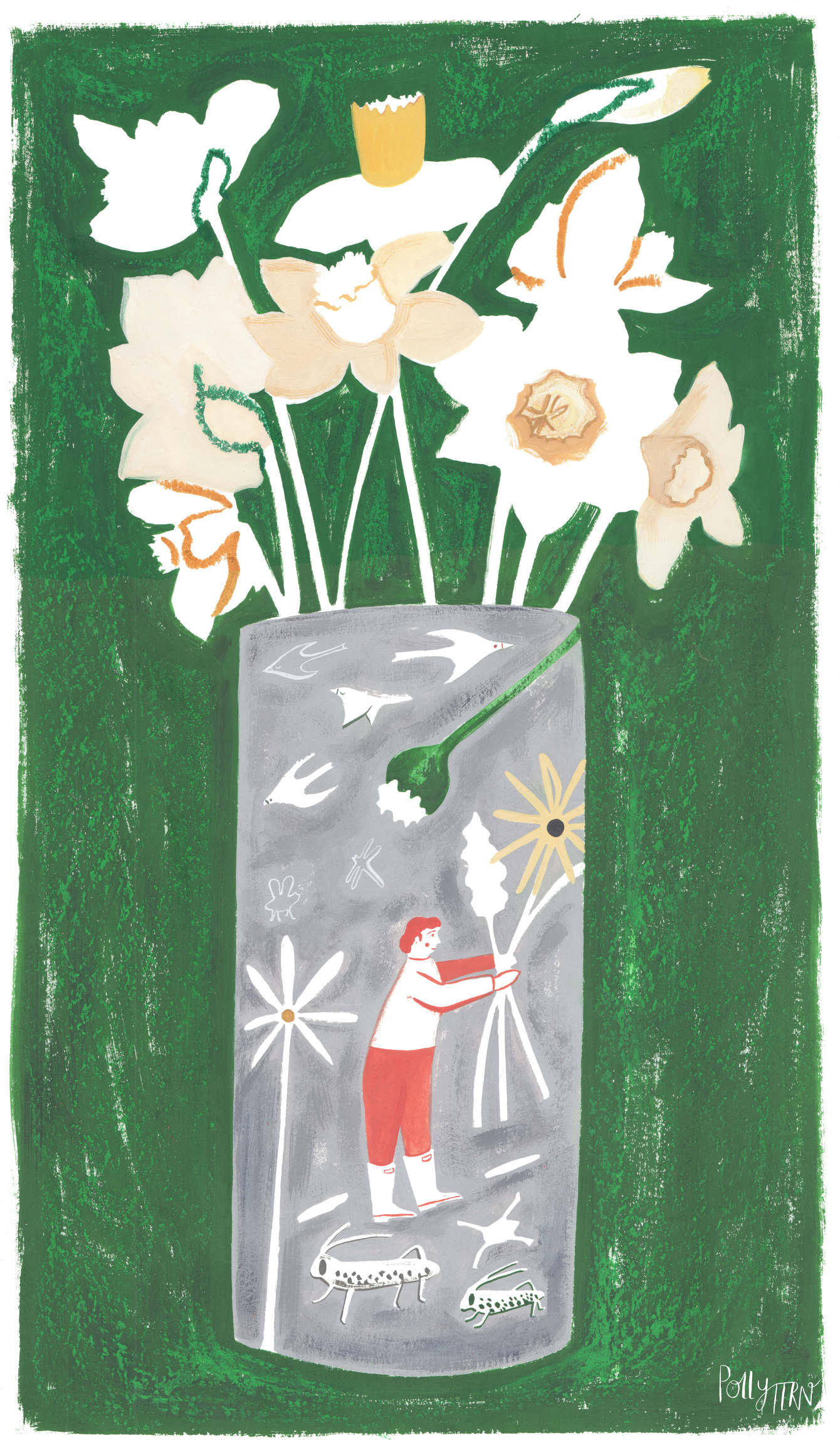Paintings - Polly Fern