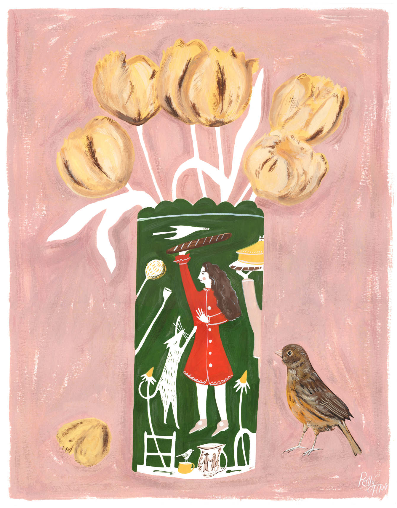Paintings - Polly Fern
