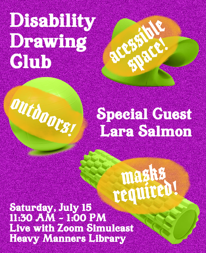 Disability Drawing Club - Renée Reizman