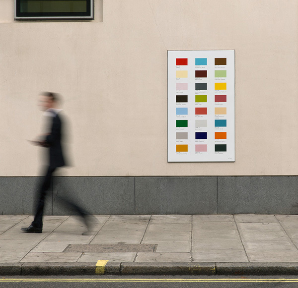 Duke Street Colour Chart - Alison Turnbull