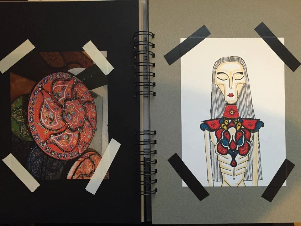 Random Drawings & Collages- Scrapbook - henrymaurício