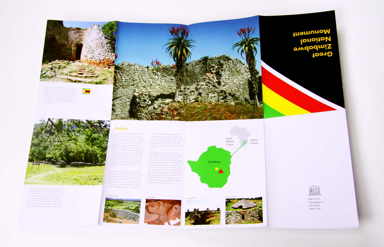 unesco brochure - yewon yoo