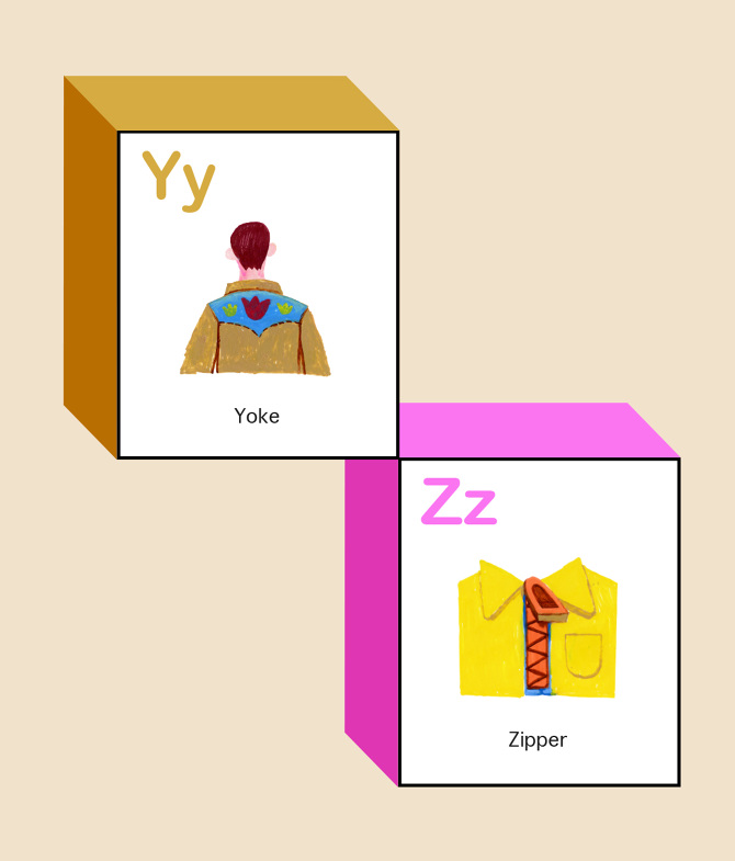 Clothing Alphabet for Children - Michael Guhl