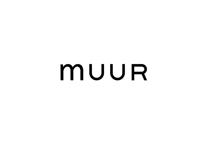 MUUR logotype concepts - Ivana Palečková