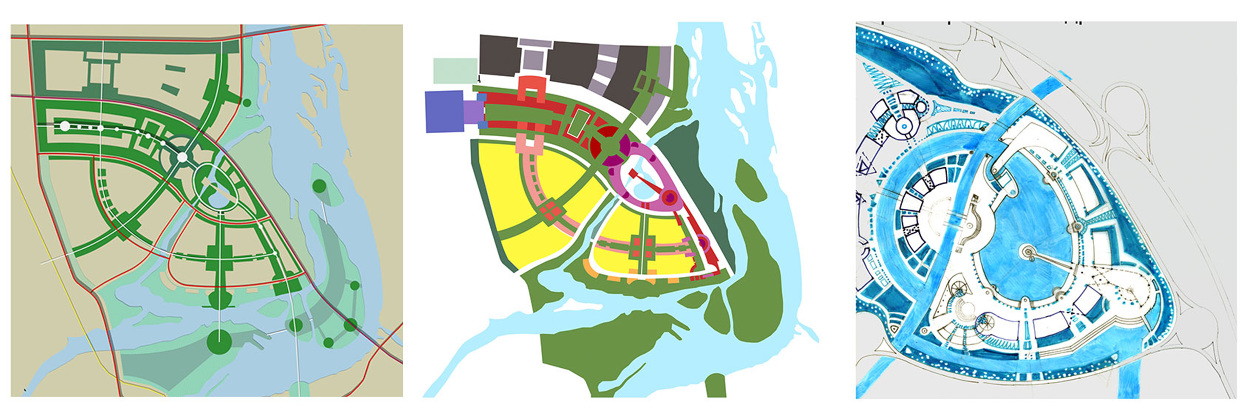 Urban planning concept of new business district - Natalia Grigorenko