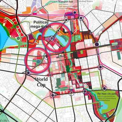 Urban planning concept of new business district - Natalia Grigorenko