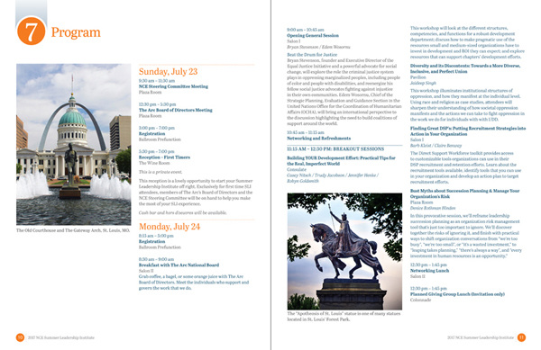 The Arc SLI Conference Program - washington design works