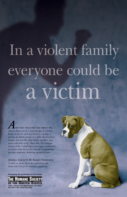 HSUS Advocacy Poster - washington design works