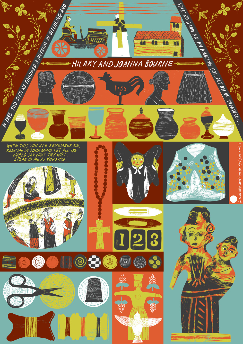 Ditchling - Alice Pattullo Illustration