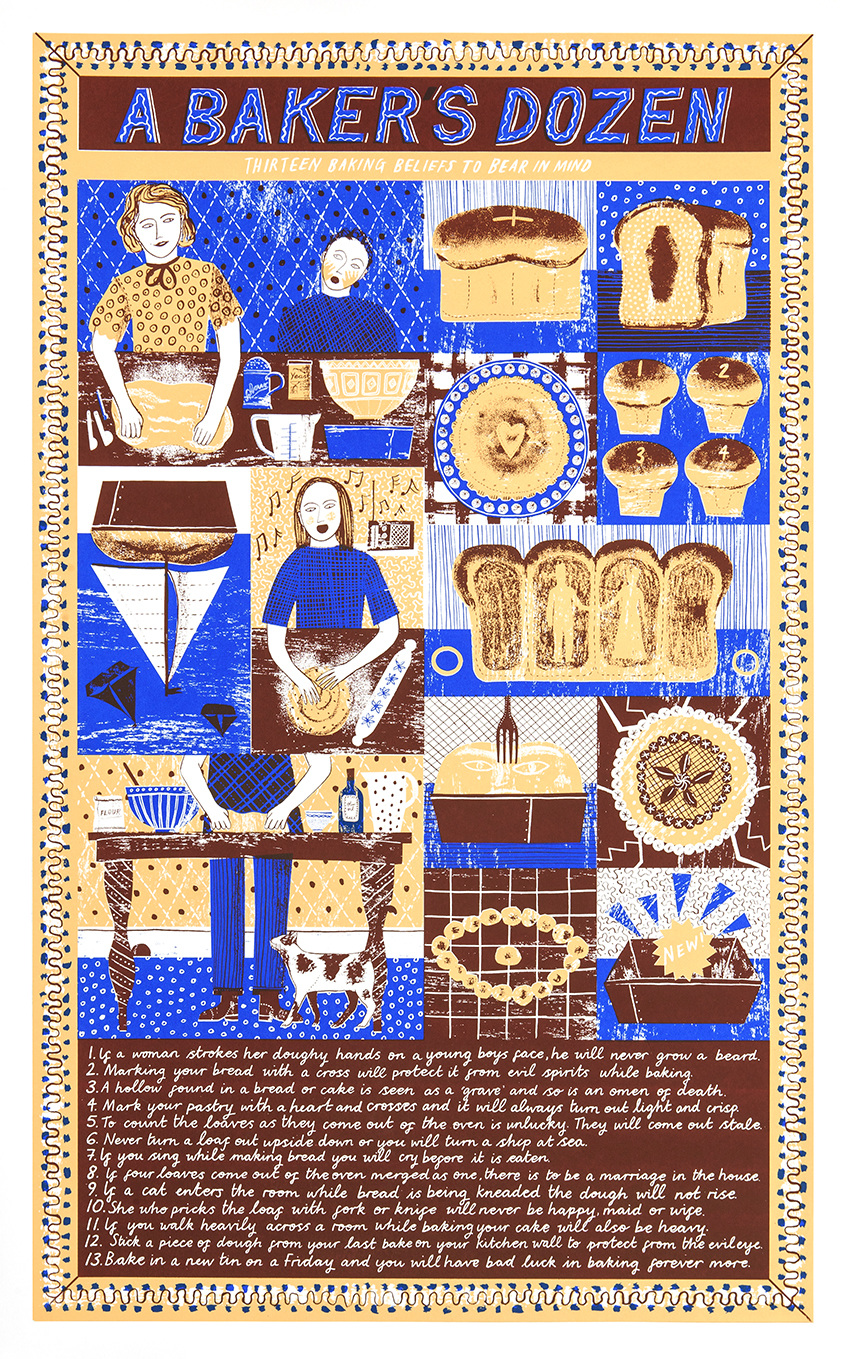 A Bakers Dozen - Alice Pattullo Illustration