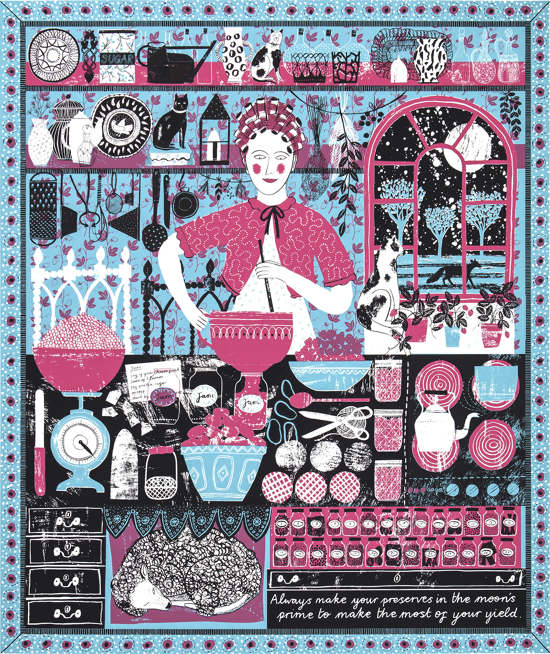 Jam Making - Alice Pattullo Illustration