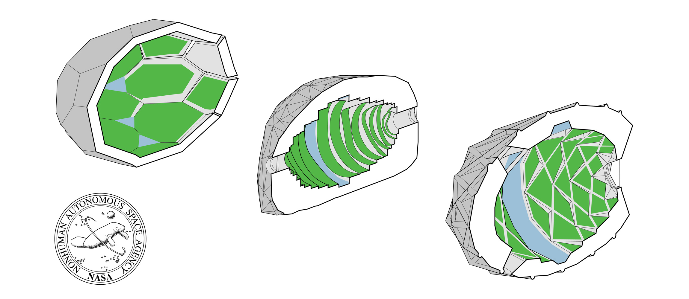 Space Colony Fabrication and Typology - the Nonhuman Autonomous Space ...