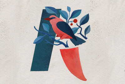 Painted Typography - Eleonora Kolycheva