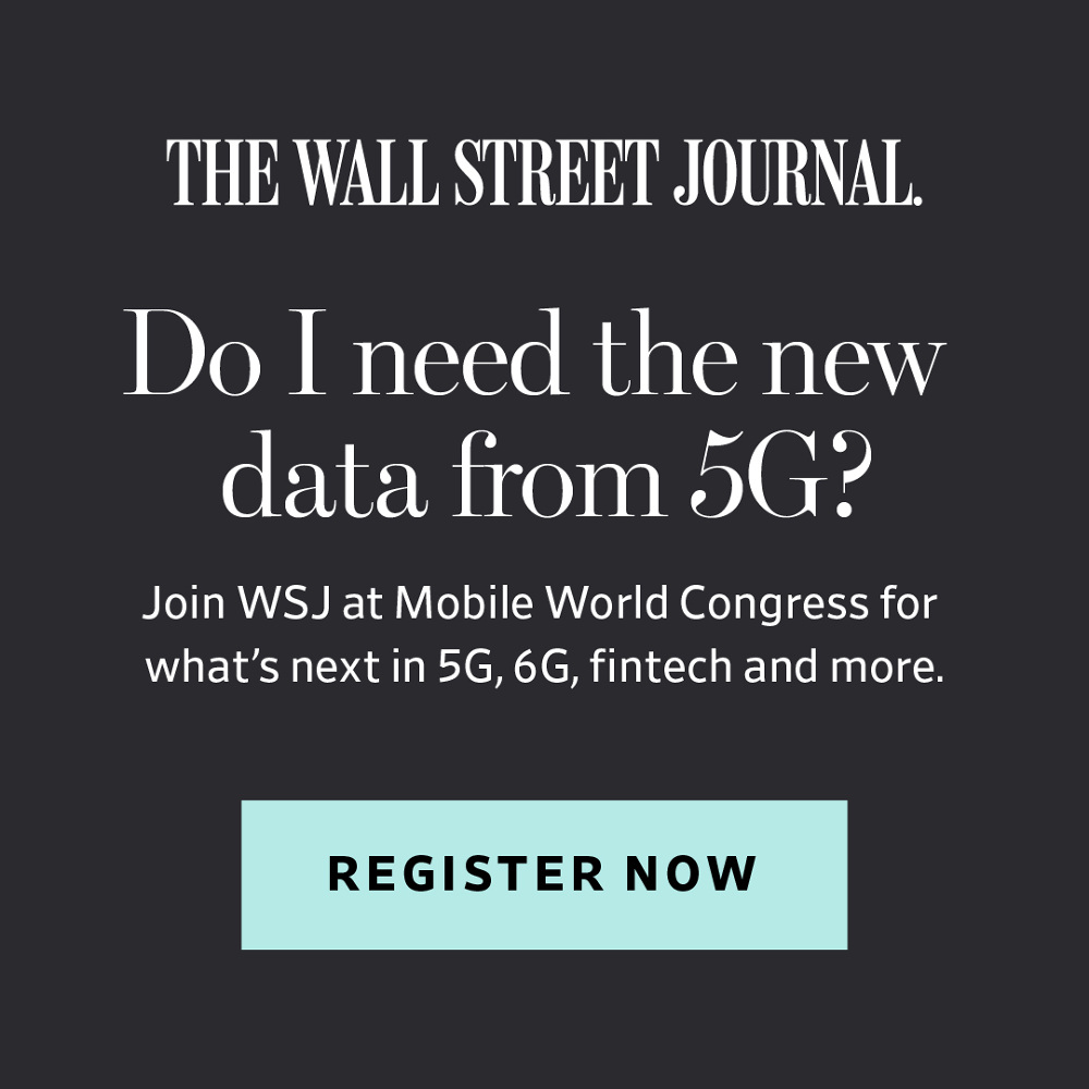 WSJ Mobile World Congress - Charlie Curnow | Senior Copywriter