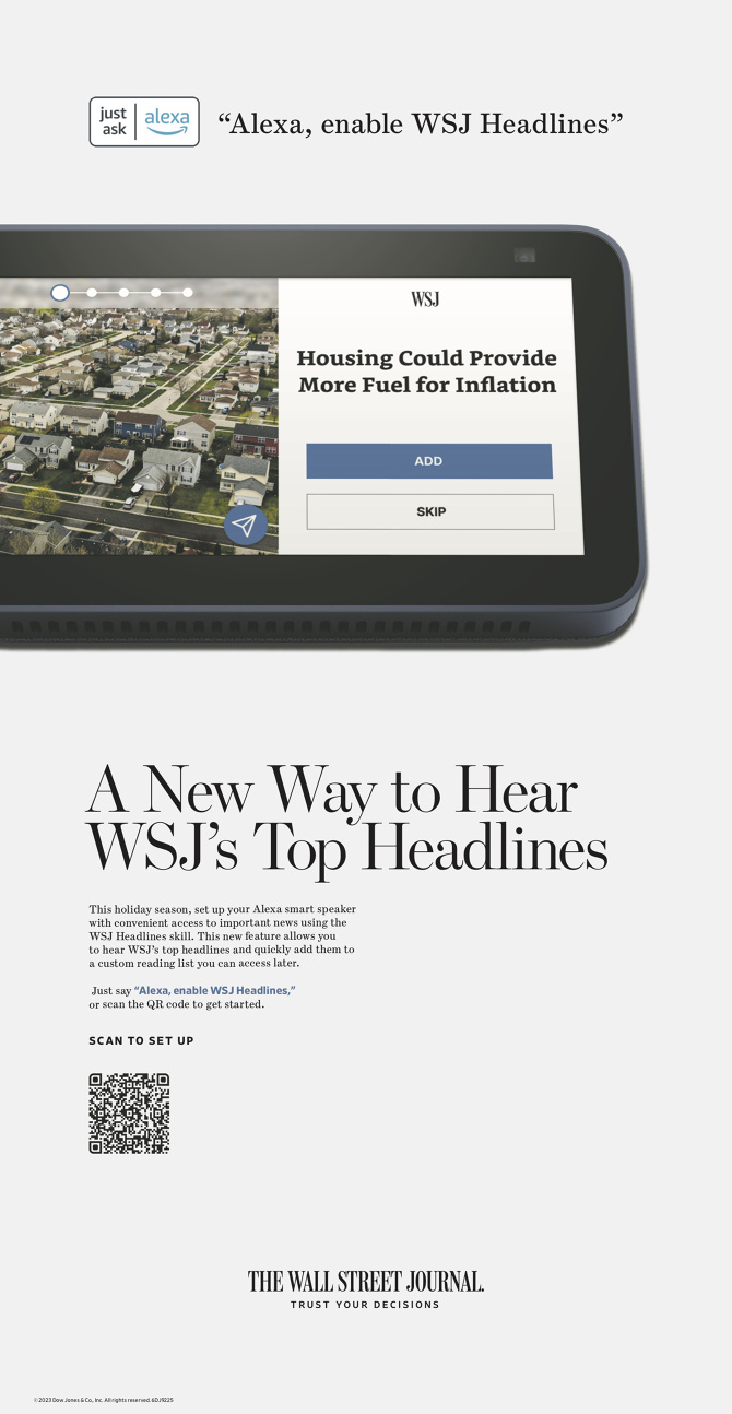 WSJ for Alexa - Charlie Curnow | Copywriter