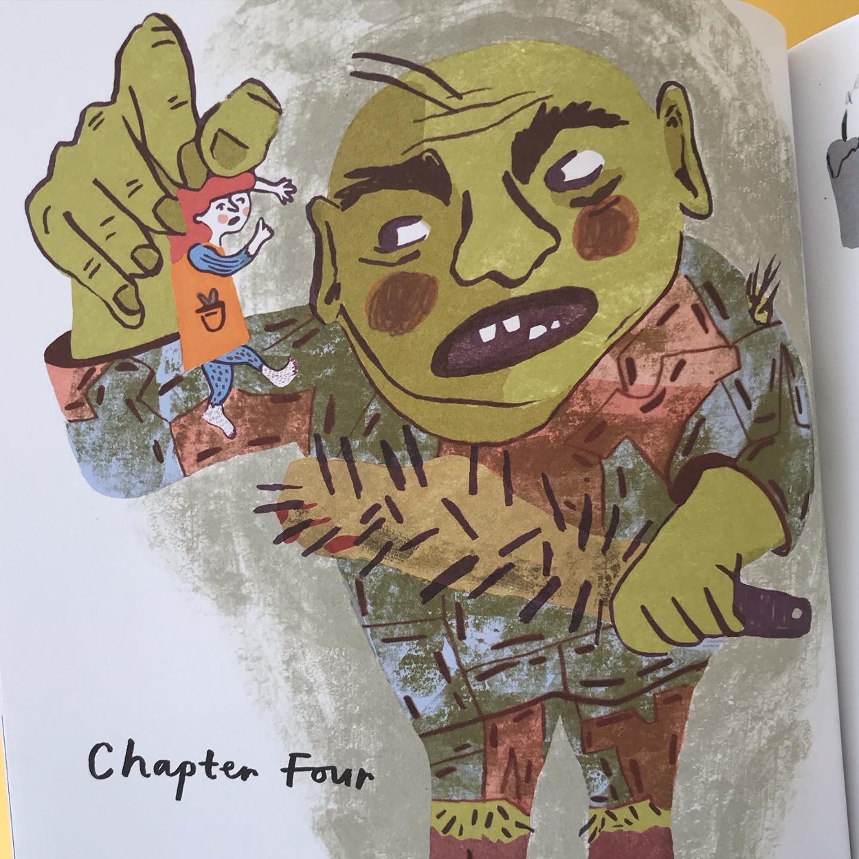 Barefoot Helen and the Giants - Katie Brosnan Illustration