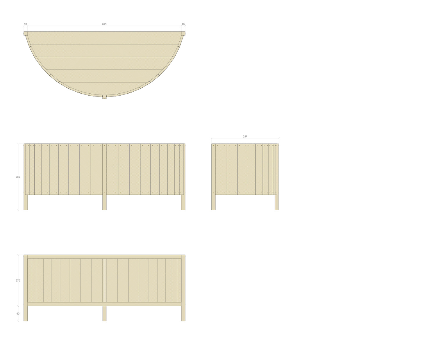 MARIENBORG Side table Year: 2019 Location: North Zealand, Denmark ...