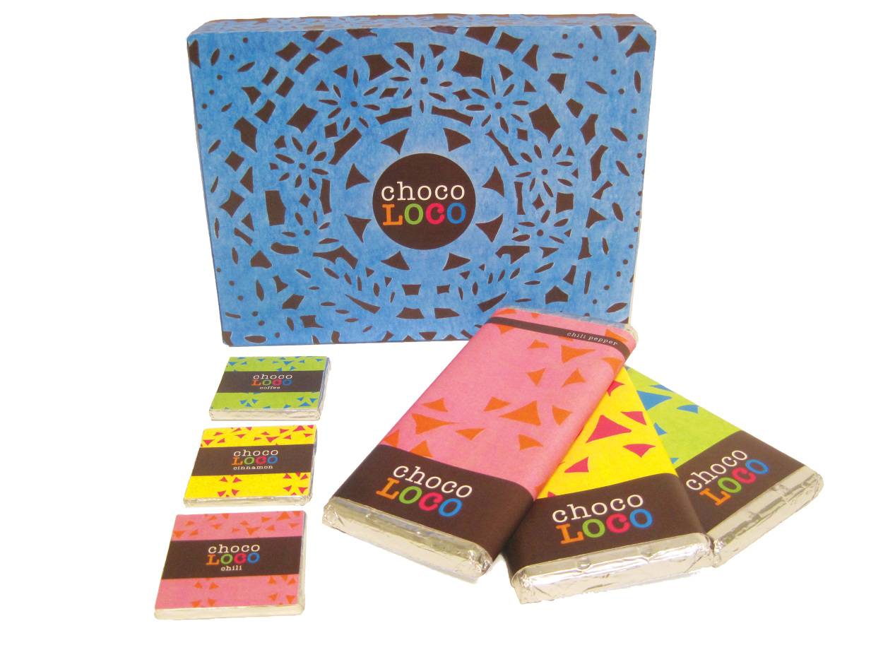 Chocolate packaging - Allison Fedele Graphic Design