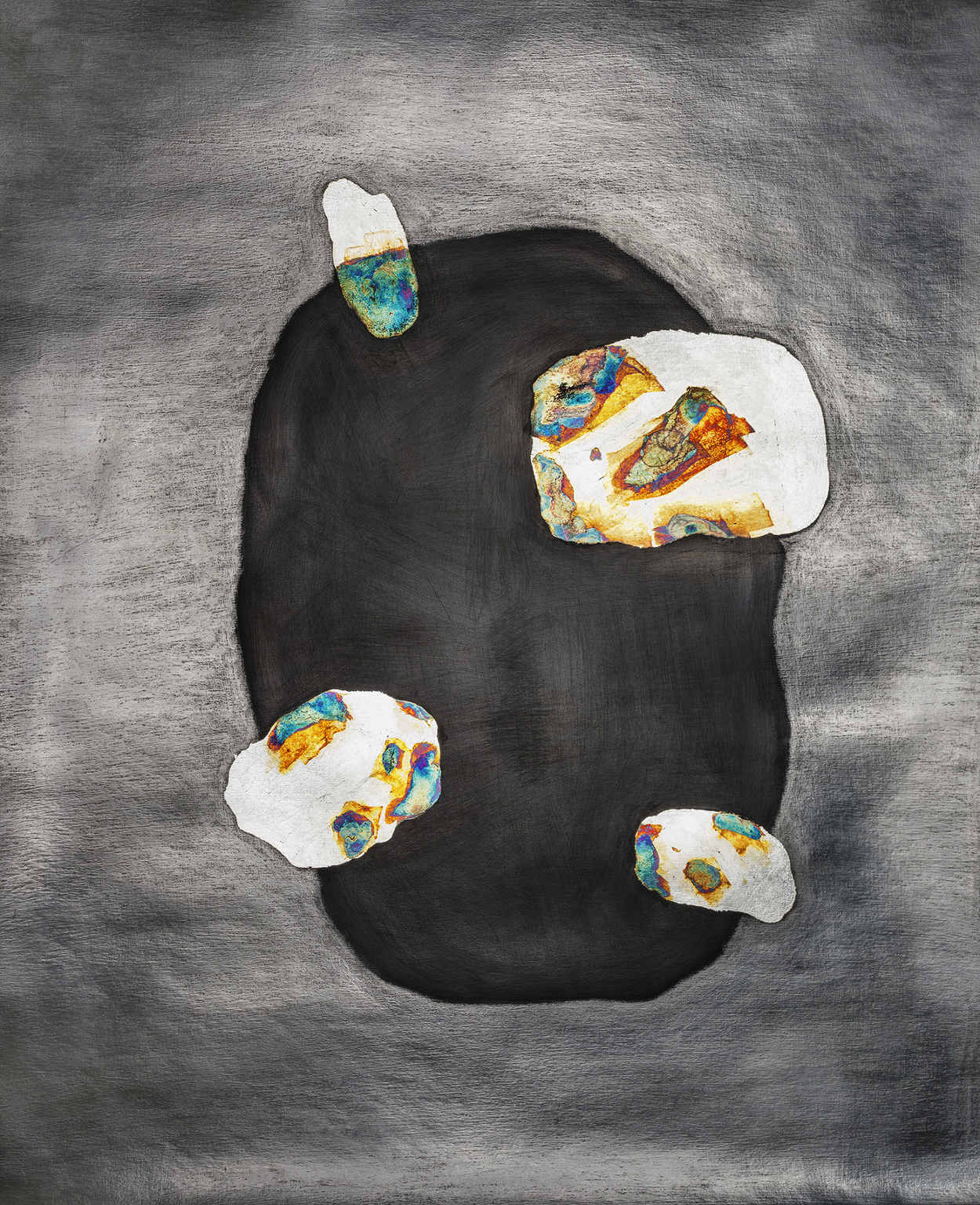 Unpredictable Drawings: Chemically Altered Drawings - davidgoldes.com