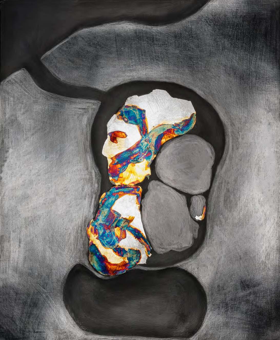 Unpredictable Drawings: Chemically Altered Drawings - davidgoldes.com