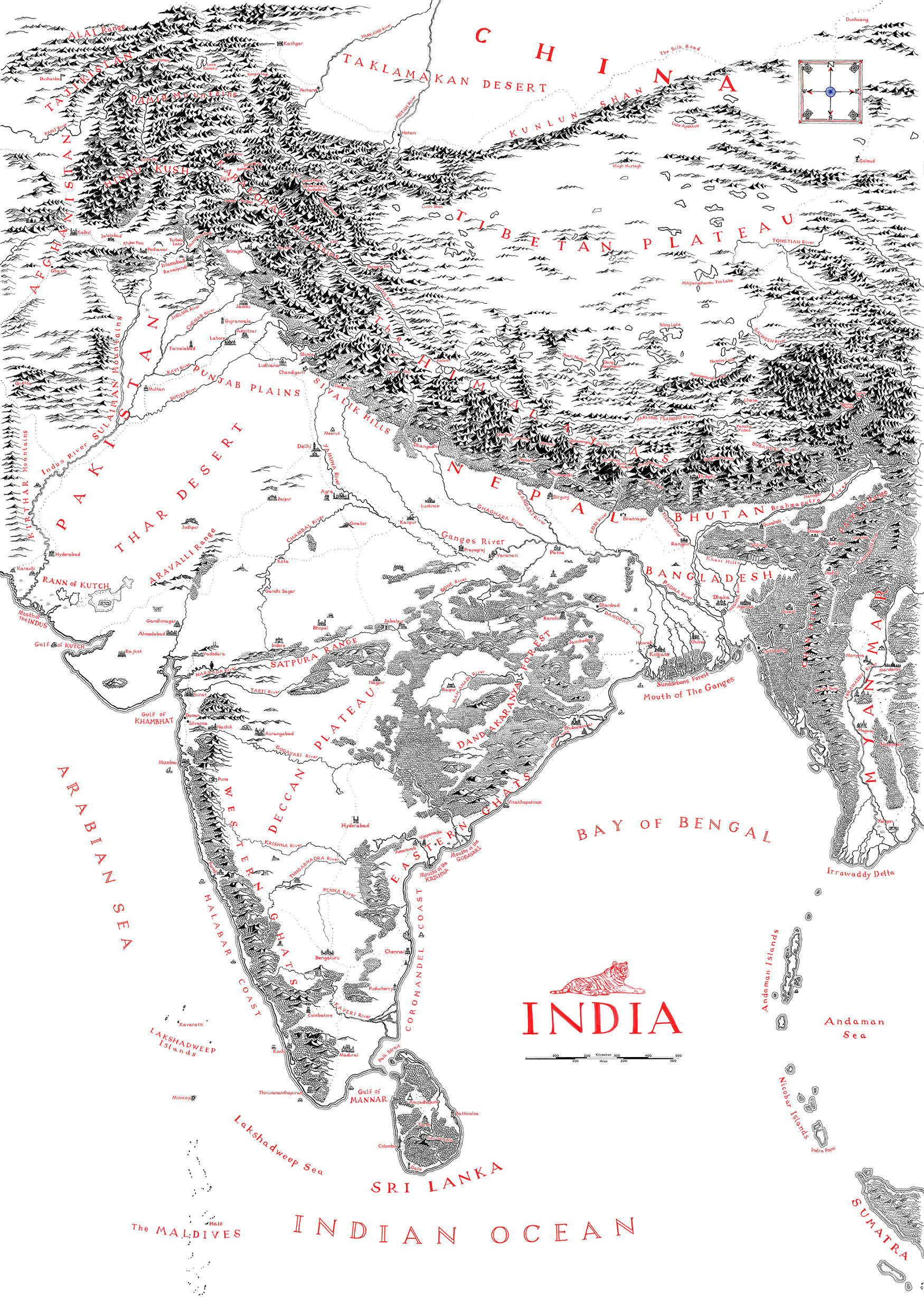 Tolkien Maps - Joshua Tabti