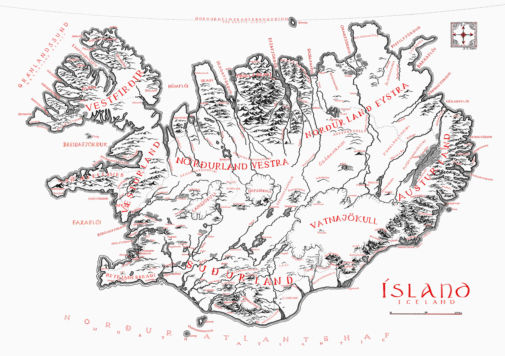 Tolkien Maps - Joshua Tabti