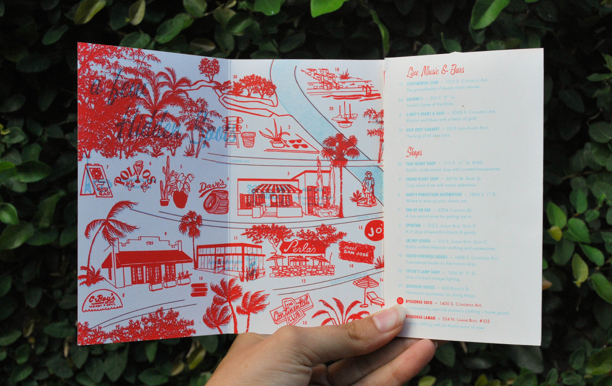 Austin Tiki Map - Jessica Fontenot