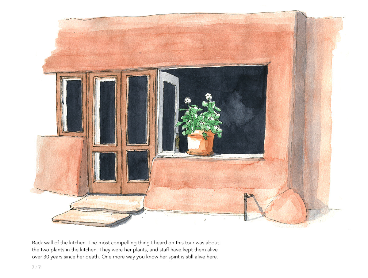 A Visit to O'Keeffe's Home & Studio - Jessica Fontenot