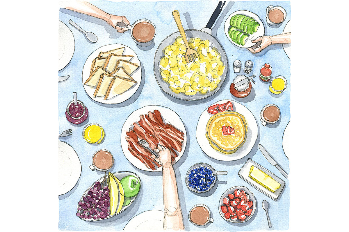 Tribeza Magazine Illustrations - Jessica Fontenot