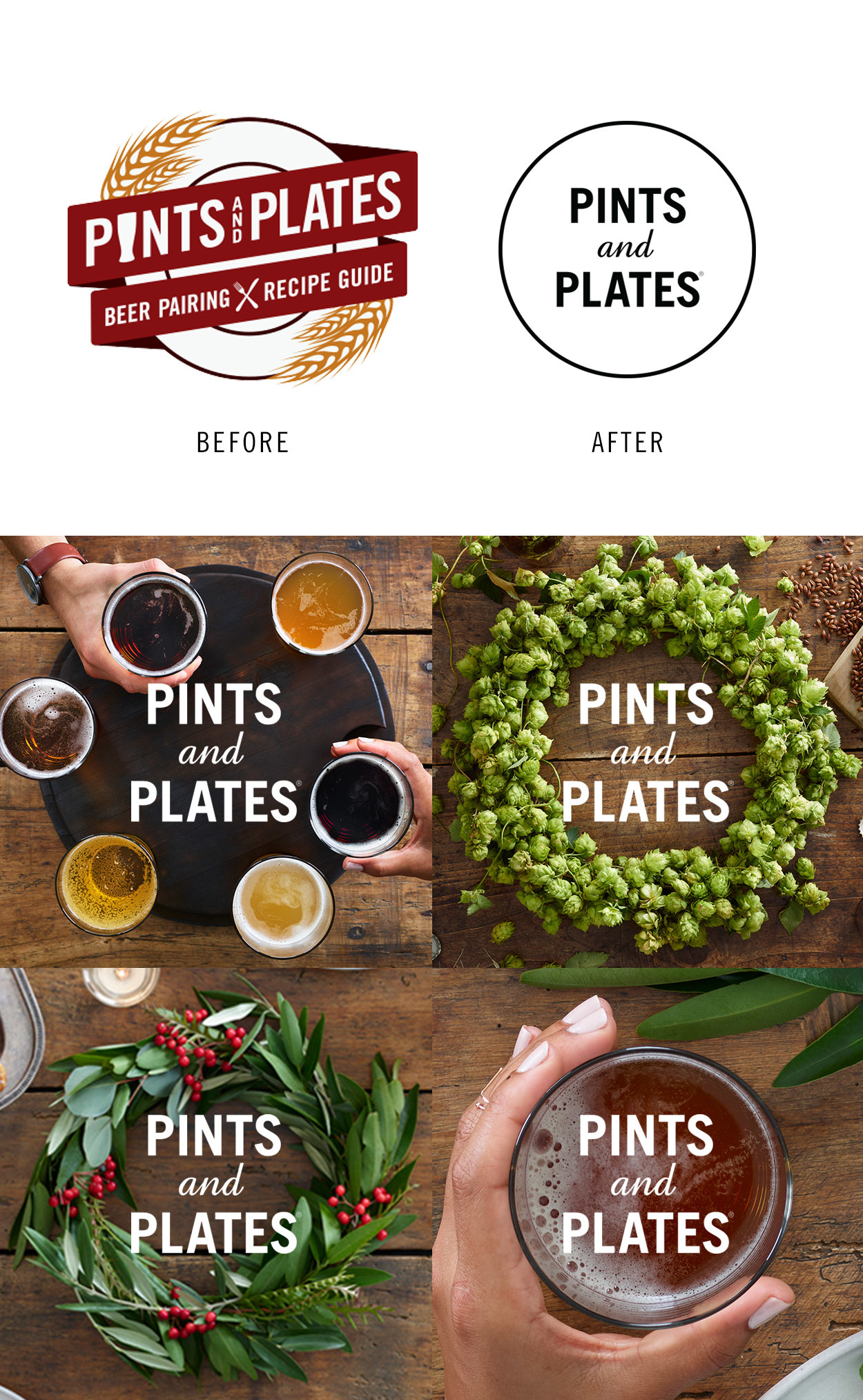 Pints and Plates Logo - Kyle Reading