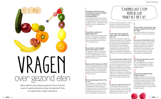 over gezond eten - Dorien Dijkhuis