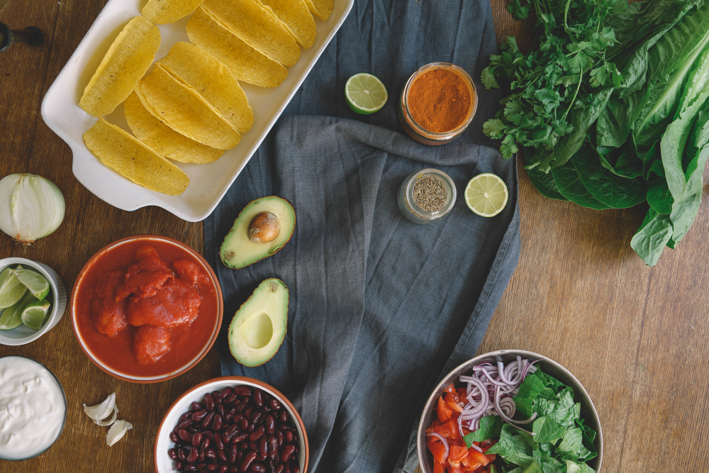 Pupiņu tako ar avokado krēmu - Krustnagliņa