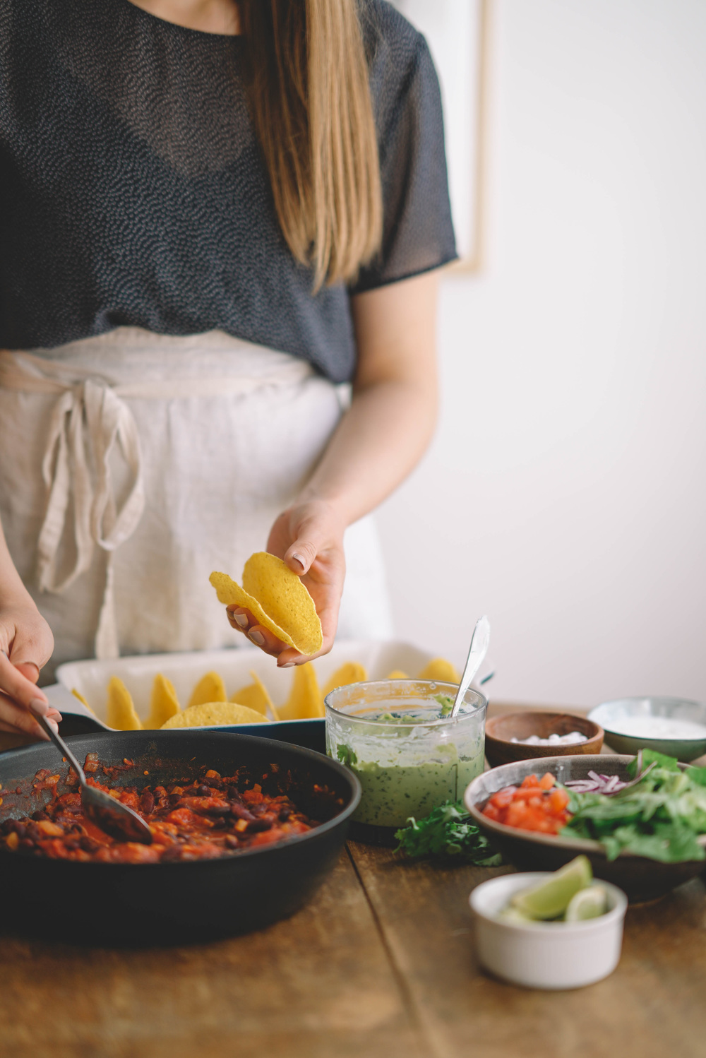 Pupiņu tako ar avokado krēmu - Krustnagliņa
