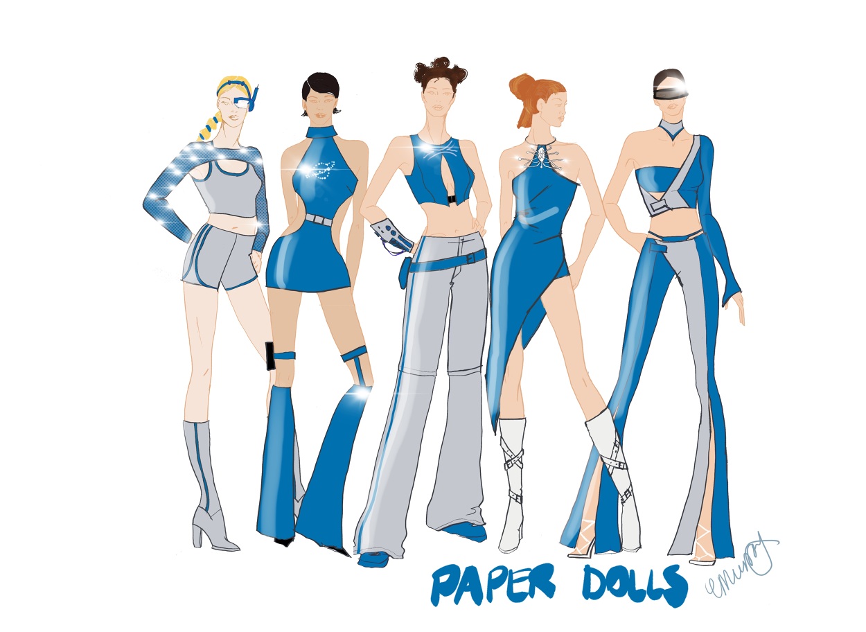PAPER DOLLS - caitlin murray