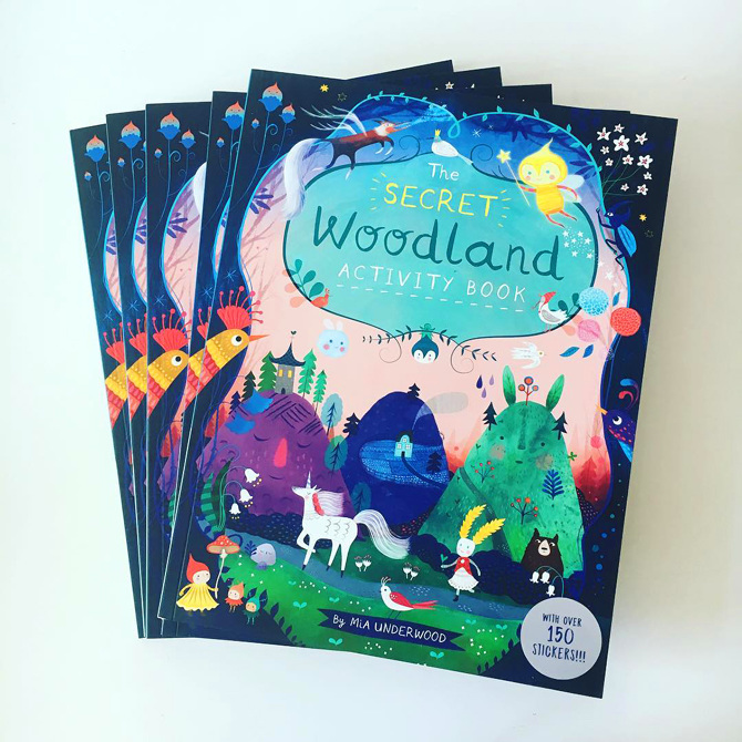 The Secret Woodland Activity Book - miaunderwood.co.uk